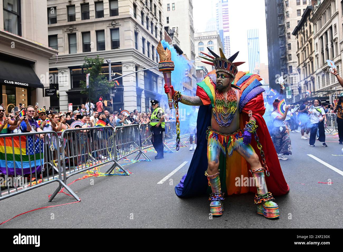 Photo by: Andrea Renault/STAR MAX/IPx 2024 6/30/24 NYC Pride Parade ...