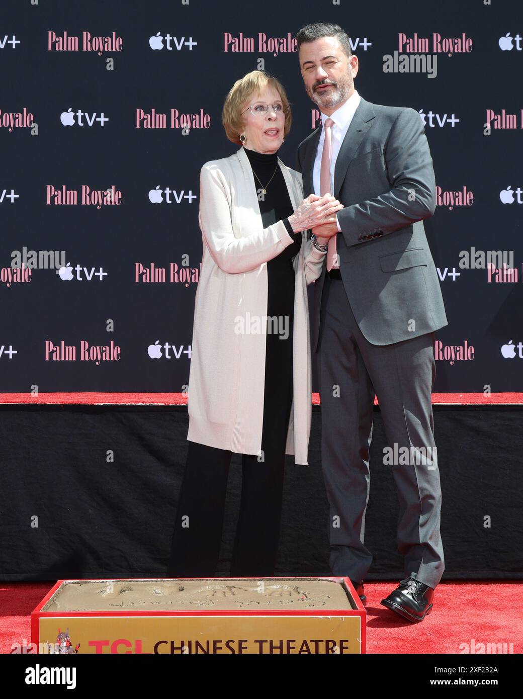 Carol burnett hand and footprint ceremony hi-res stock photography and ...