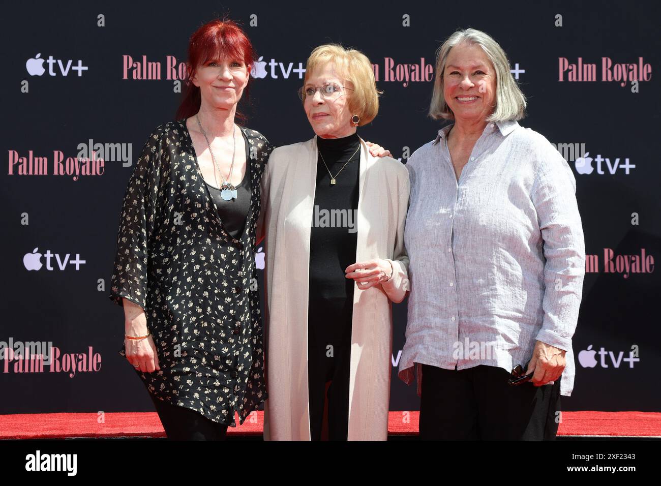 LOS ANGELES - JUN 20: Jody Hamilton, Carol Burnett, Chrissie Burnett at ...