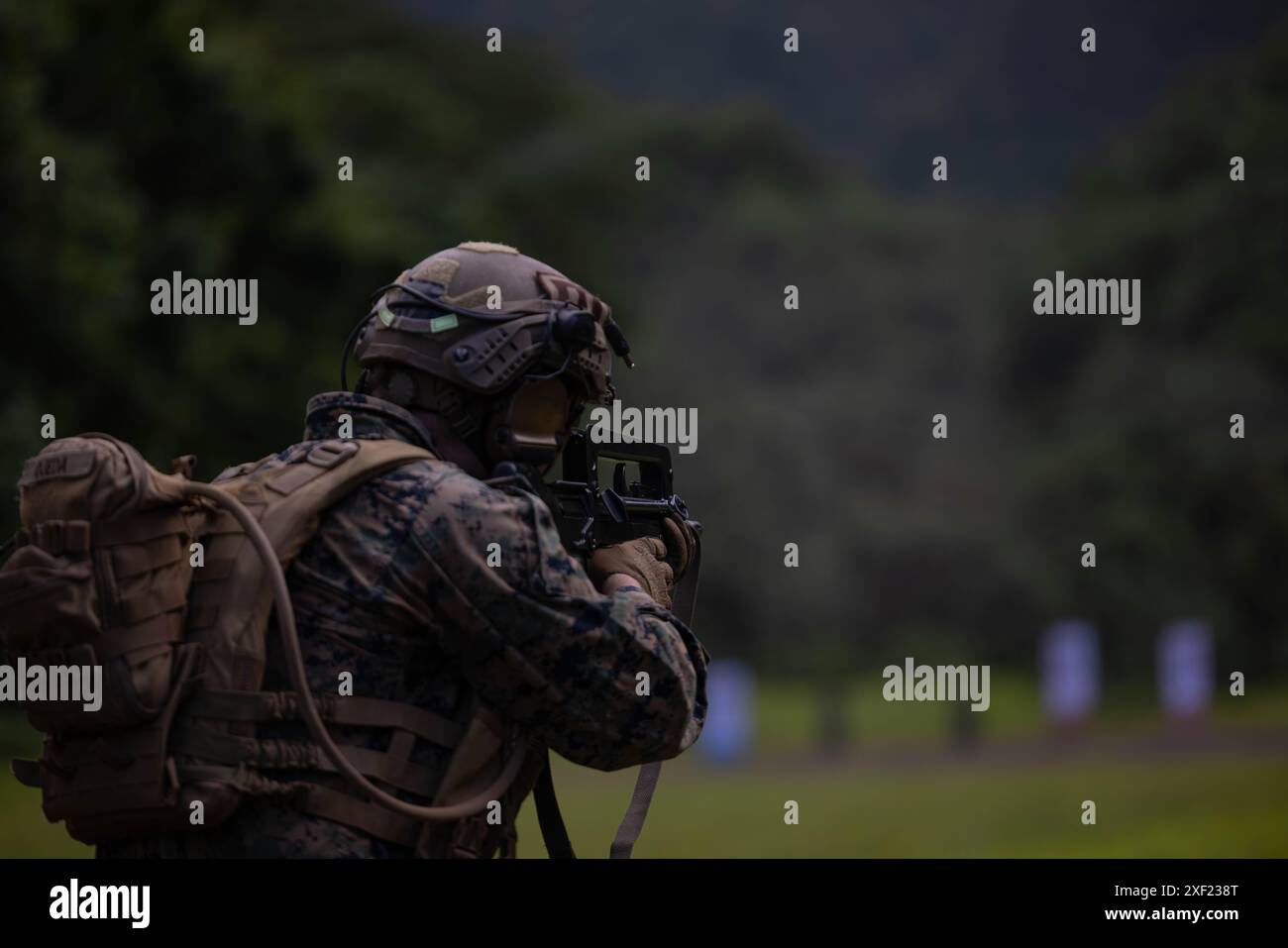 U.S. Marine Corps Cpl. Jesse Ojeda, a combat engineer with Alpha ...