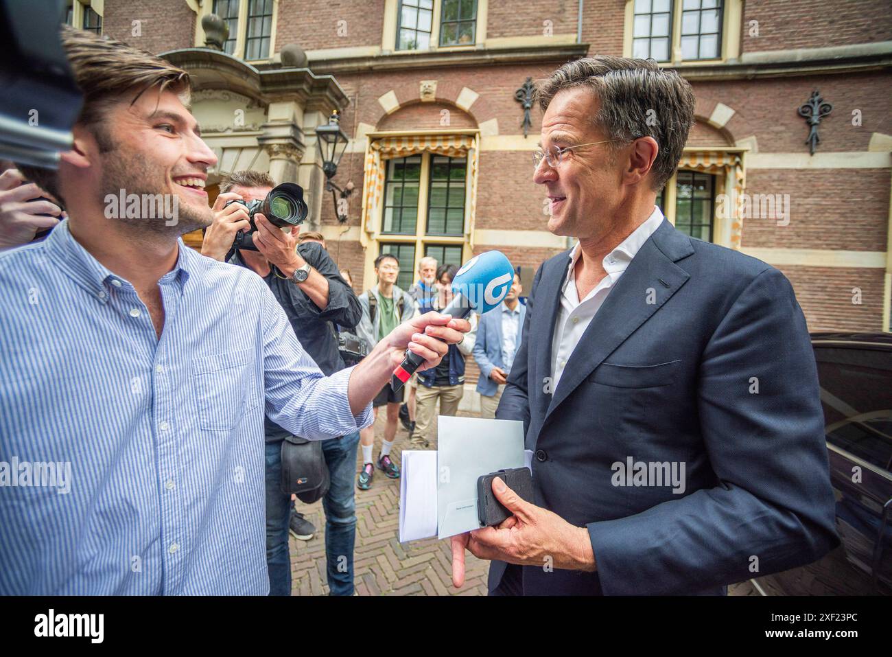 The Hague, Netherlands. 30th June, 2024. Dutch Prime Minister Mark ...