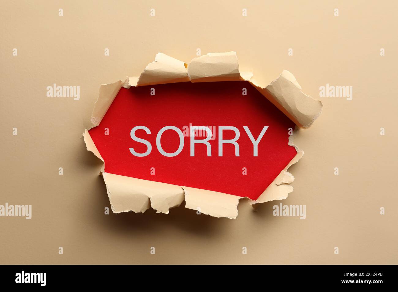 Torn paper font hi-res stock photography and images - Alamy