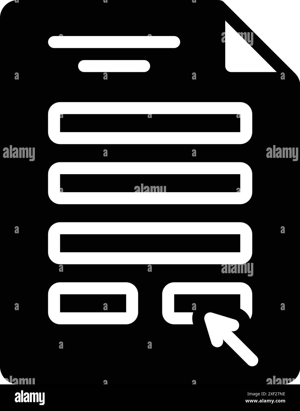 Icon for submit,render Stock Vector Image & Art - Alamy