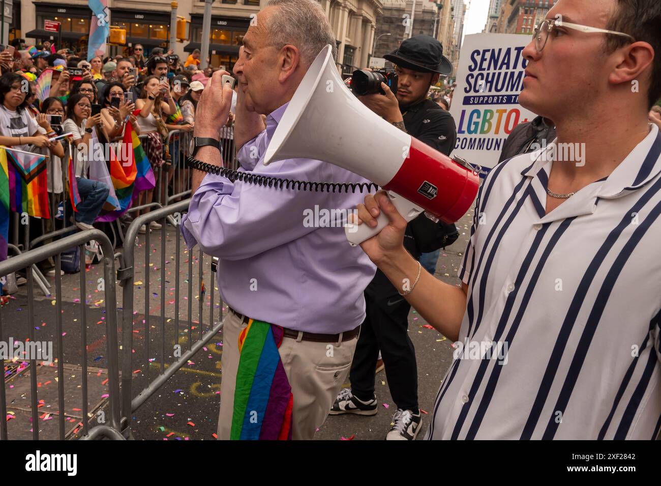 NEW YORK, NEW YORK - JUNE 30: Senate Majority Leader, U.S. Senator ...