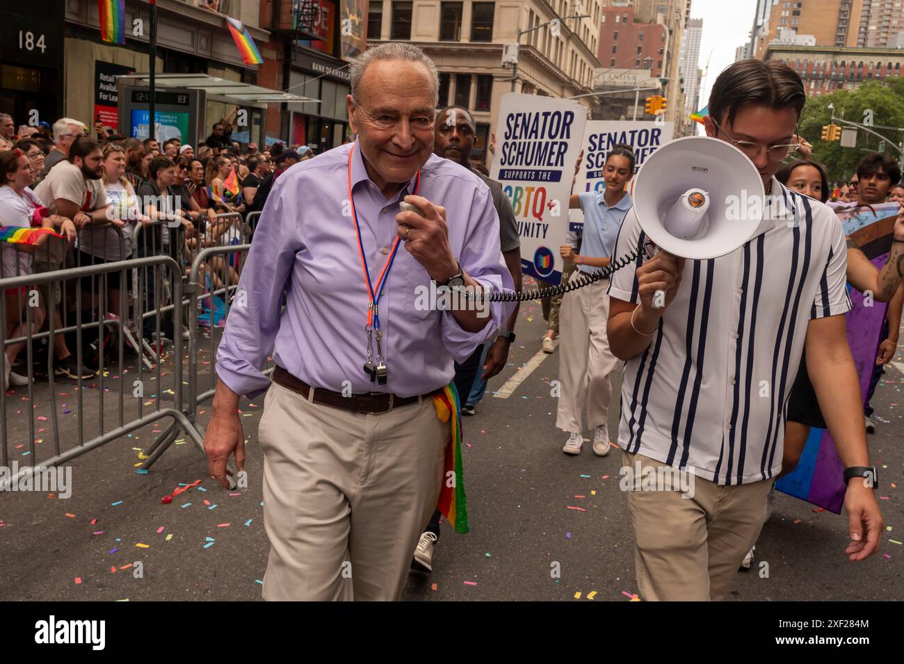 NEW YORK, NEW YORK - JUNE 30: Senate Majority Leader, U.S. Senator ...