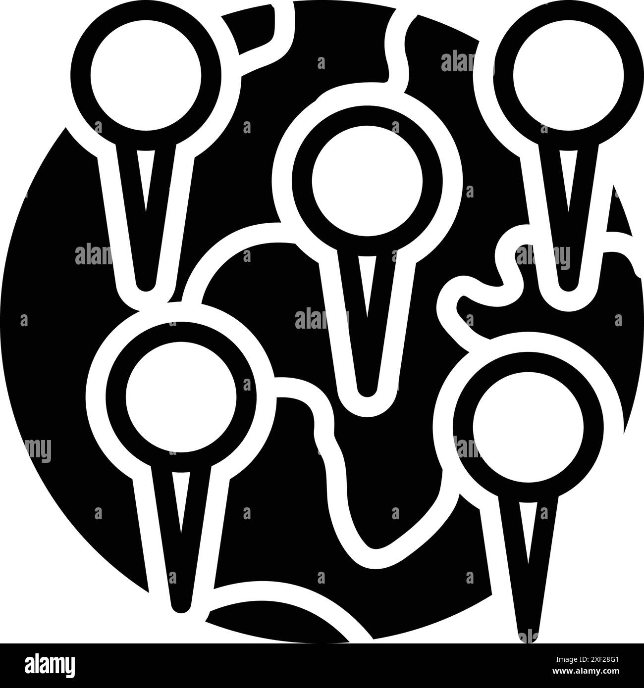 Anywhere and anytime icon illustration hi-res stock photography and ...