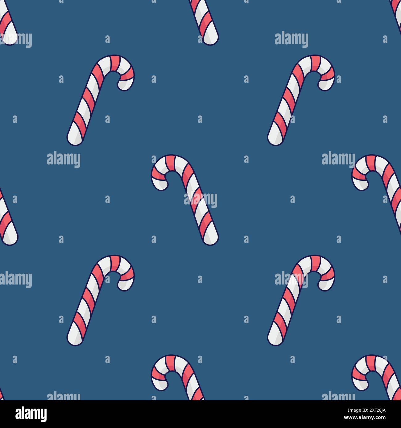 Candy cane decor element Stock Vector Images - Alamy