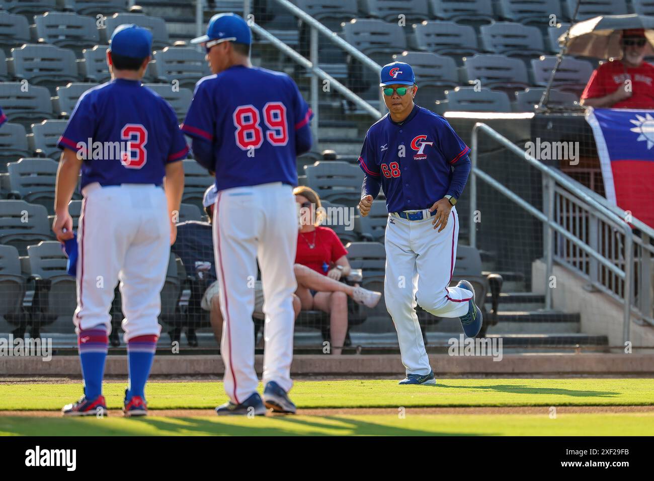 June 29, 2024, Fayetteville, North Carolina, USA: Team Taipei Assistant ...