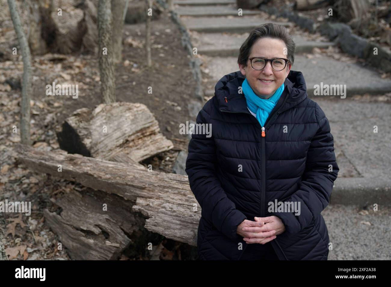 FILE - Rabbi Sharon Kleinbaum poses for photos near her home in New ...