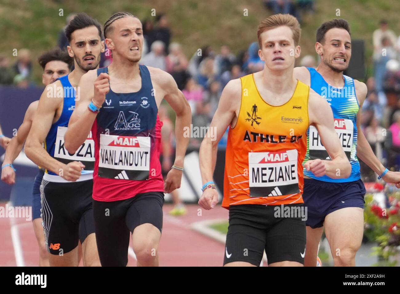 Angers, France. 29th June, 2024. MEZIANE Yanis Athle 91 - S/l Sca 2000 ...