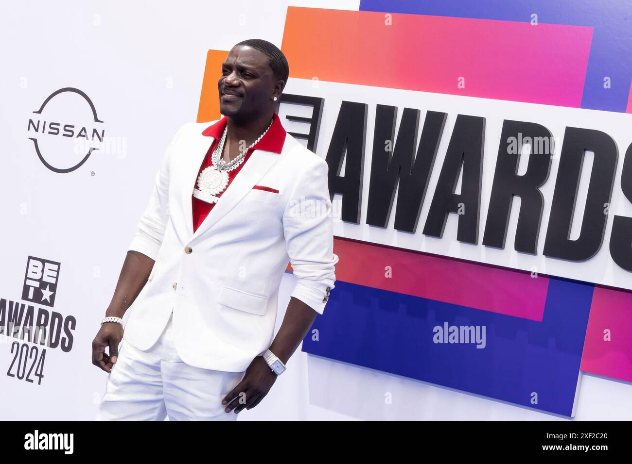 Los Angeles, USA. 30th June, 2024. Akon attends the arrivals of the ...