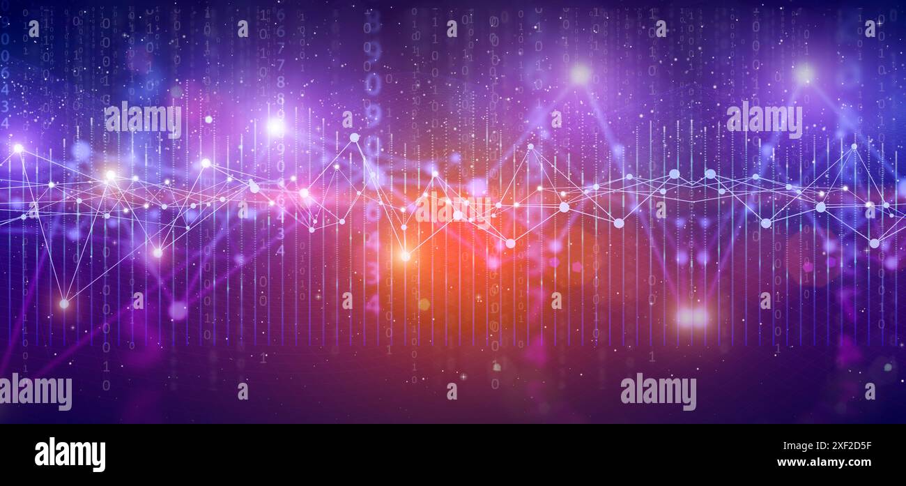 Data technology digital background. Technology connection abstract global network. . High ...