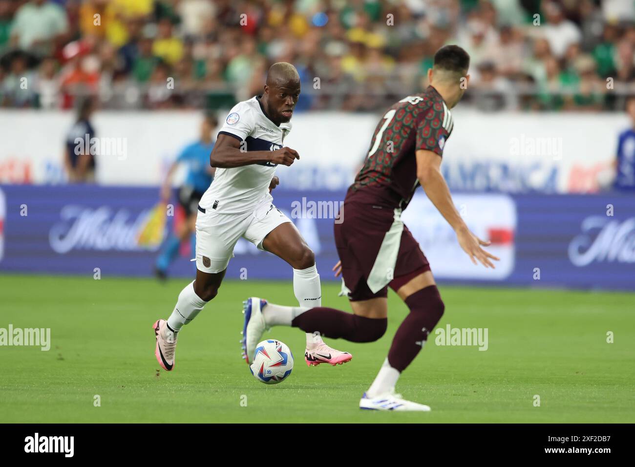 SAO PAULO,BRAZIL - JUNE 30: Enner Valencia of Ecuador during a match ...