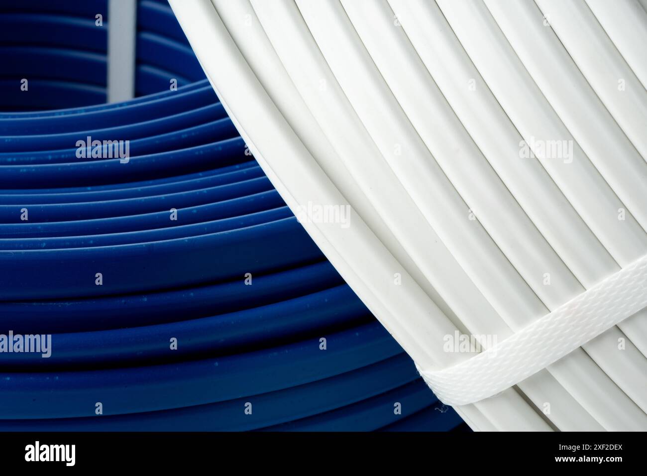 Electrical cable on spools hi-res stock photography and images - Alamy