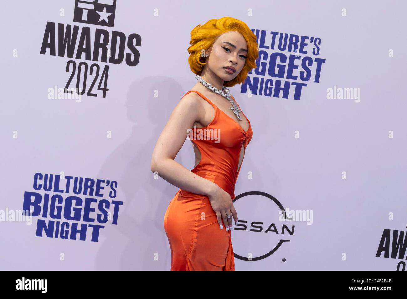 Los Angeles, USA. 30th June, 2024. Ice Spice attends the arrivals of ...