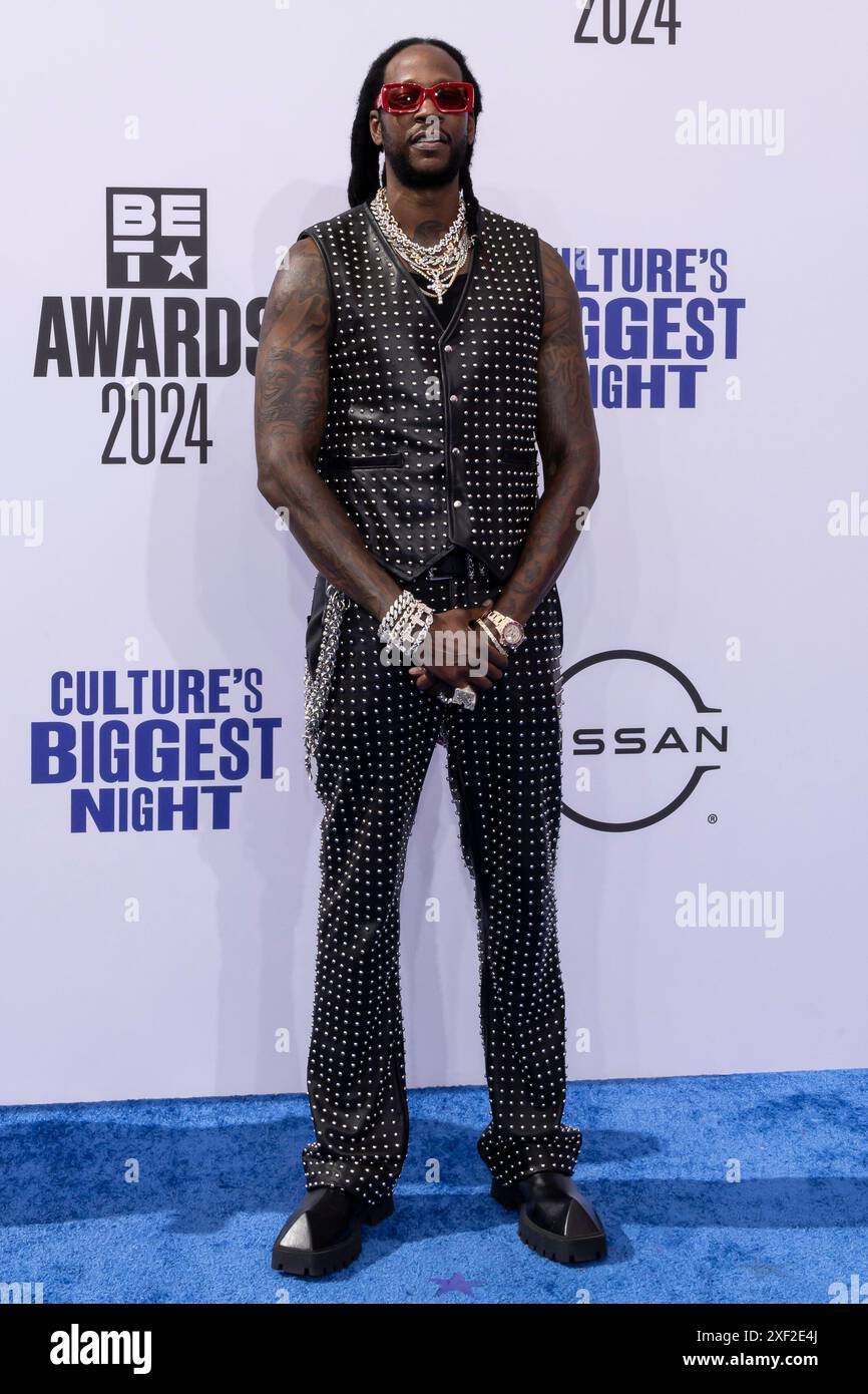 Los Angeles, USA. 30th June, 2024. 2 Chainz attends the arrivals of the ...