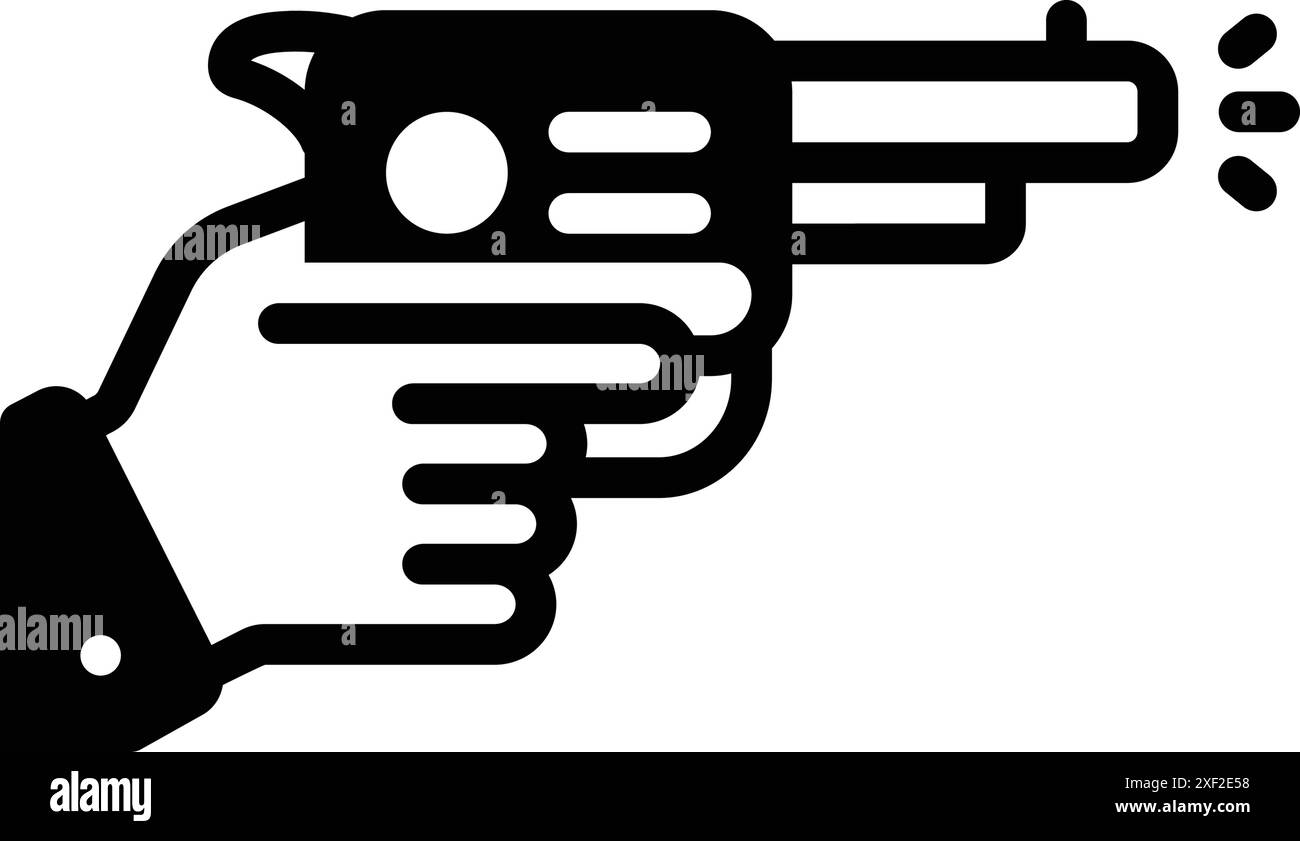 Icon for starting pistol, starting Stock Vector Image & Art - Alamy