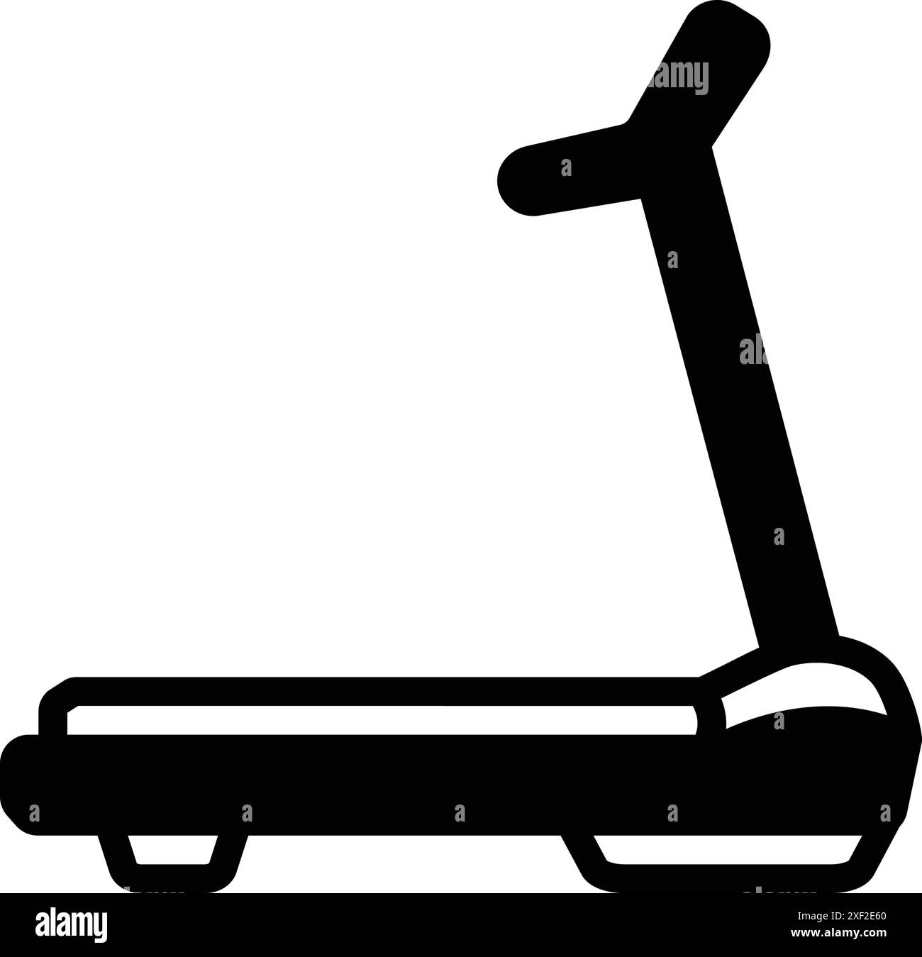 Treadmill logo Black and White Stock Photos & Images - Alamy