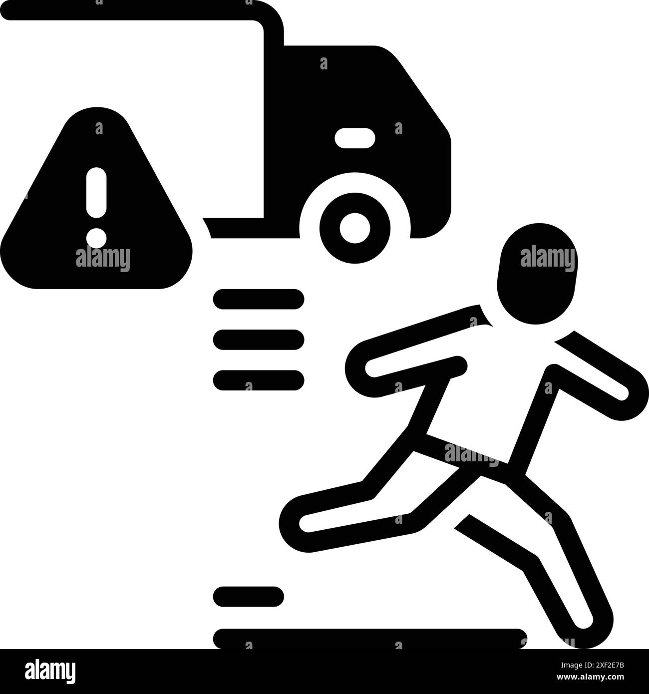 Icon for escape, scamper Stock Vector Image & Art - Alamy