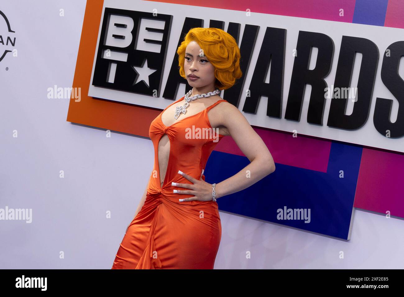 Los Angeles, USA. 30th June, 2024. Ice Spice attends the arrivals of ...