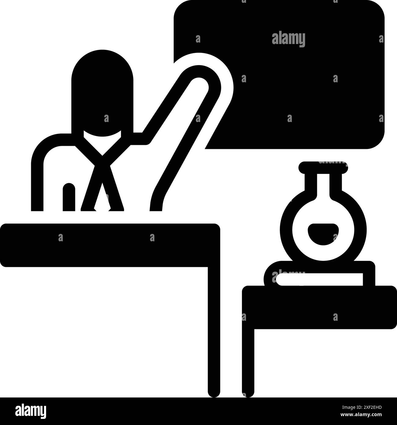 Teacher professor tutor teaching Black and White Stock Photos & Images ...