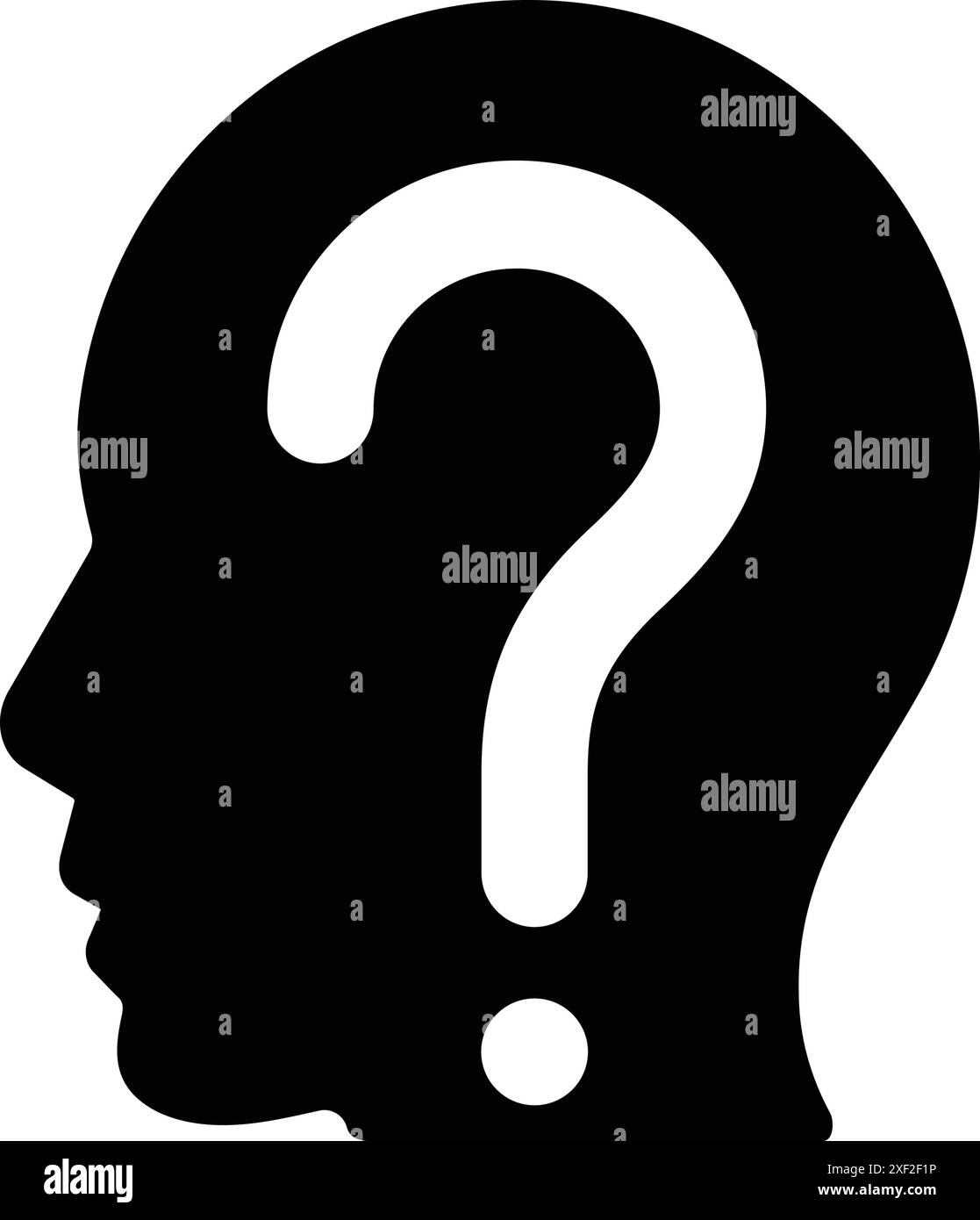 Doubt questioning Stock Vector Images - Alamy