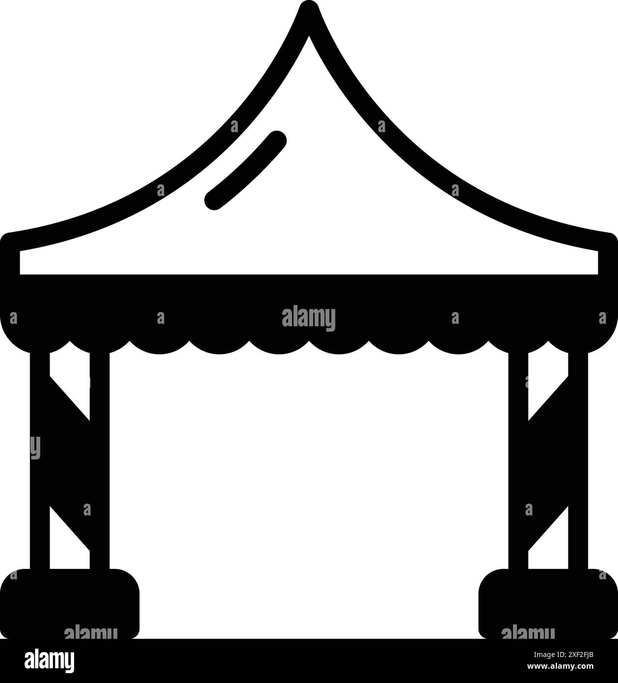 Icon for tent, pavilion Stock Vector Image & Art - Alamy