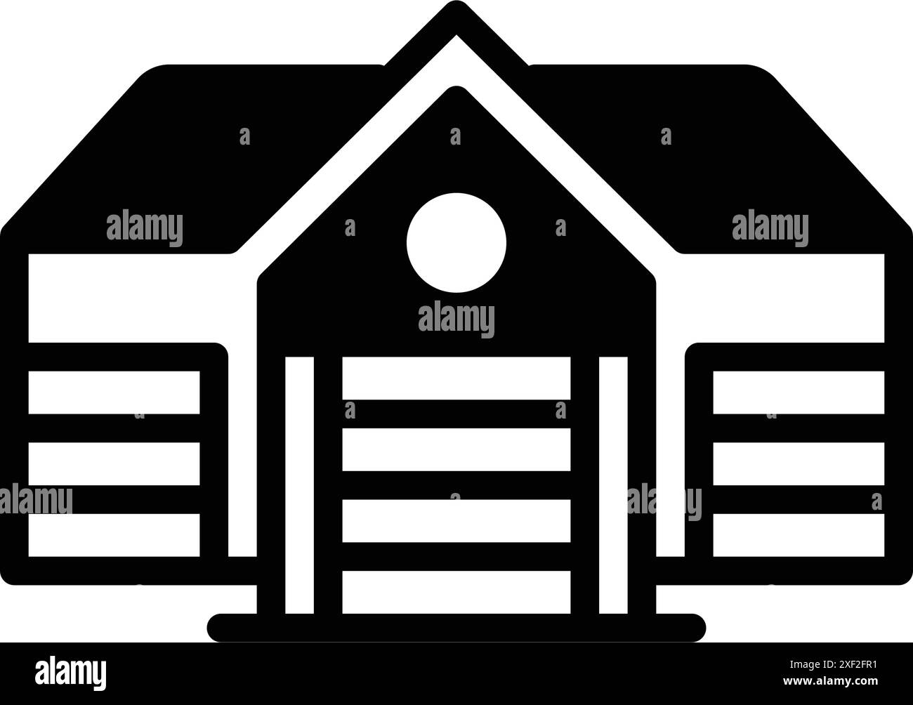 Icon for garage, shed Stock Vector Image & Art - Alamy
