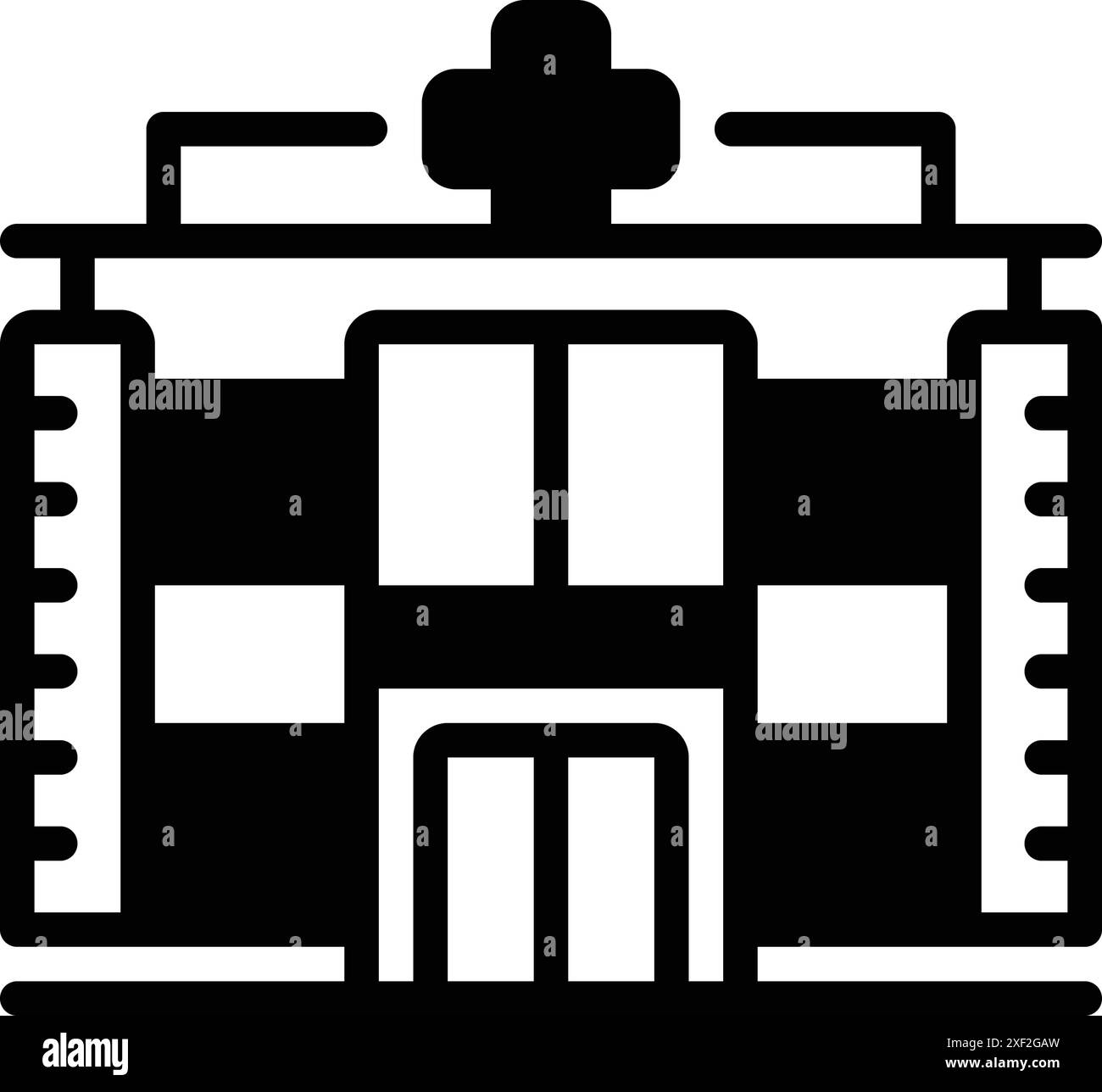 Icon for hospital, asylum Stock Vector Image & Art - Alamy