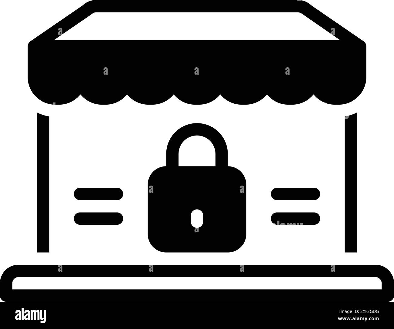 Retail closure Stock Vector Images - Alamy