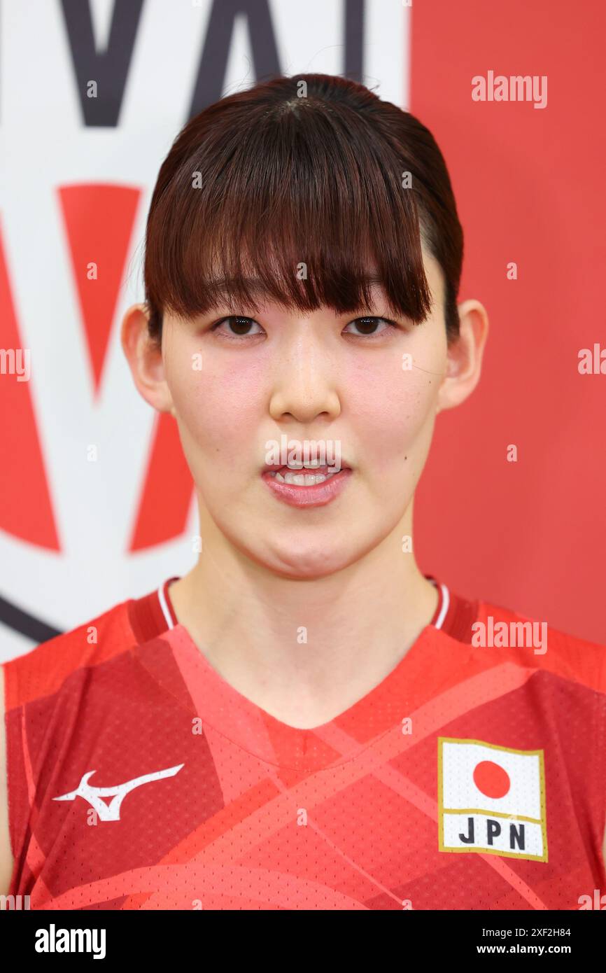 Tokyo, Japan. 1st July, 2024. Arisa Inoue (JPN) Volleyball : Japan ...