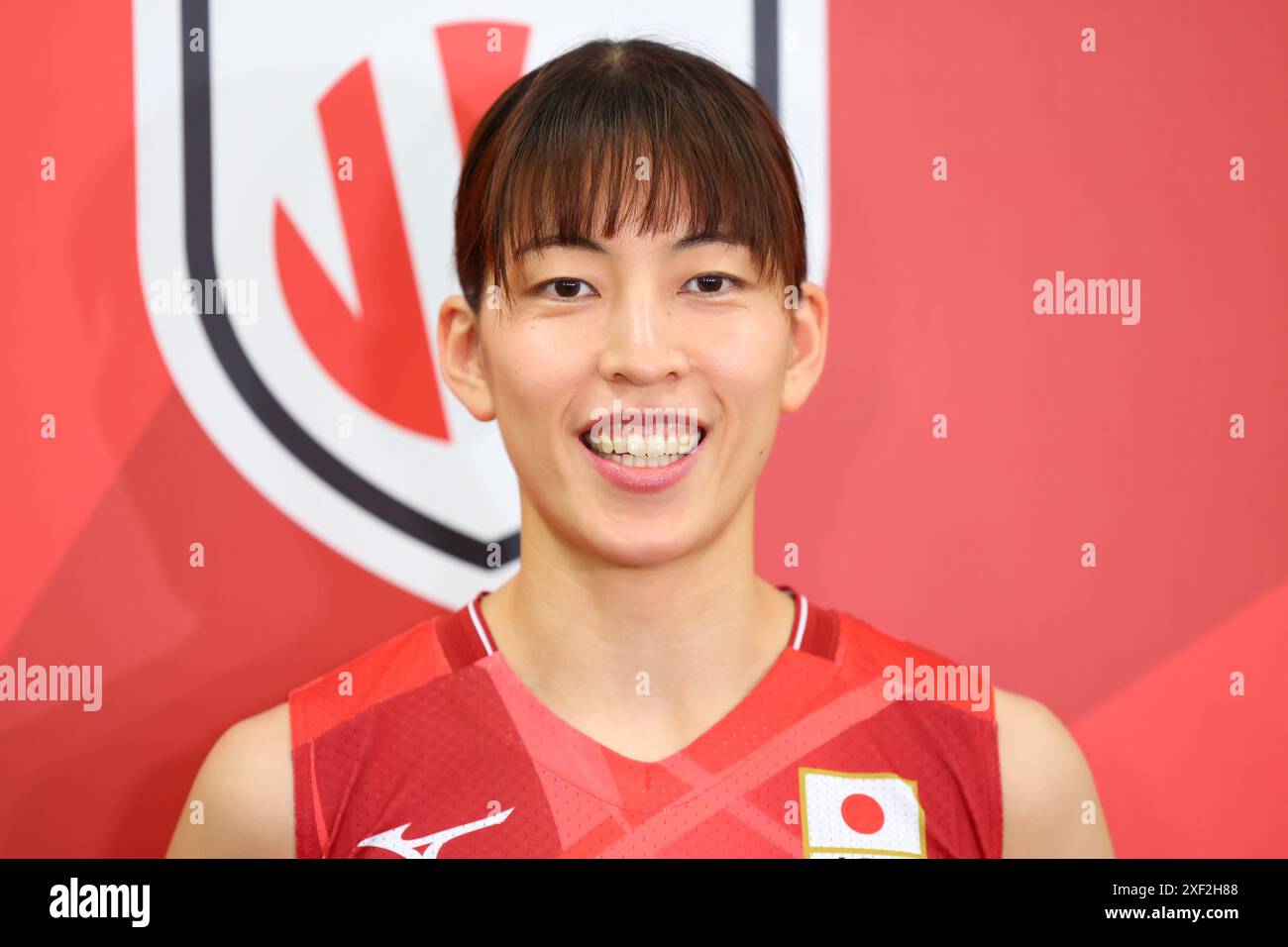 Tokyo, Japan. 1st July, 2024. Koyomi Iwasaki (JPN) Volleyball : Japan Volleyball Association ...