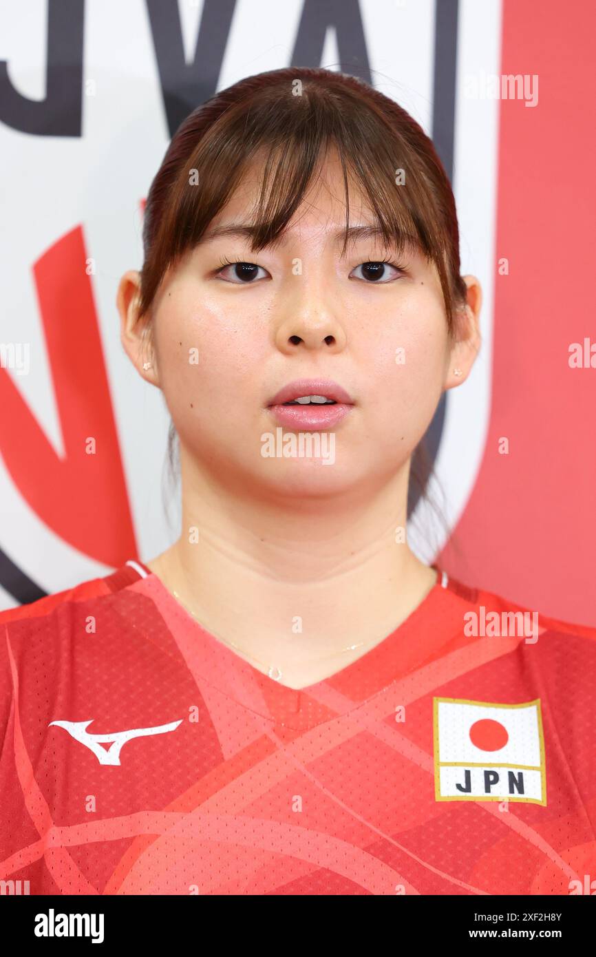 Tokyo, Japan. 1st July, 2024. Nichika Yamada (JPN) Volleyball : Japan Volleyball Association ...