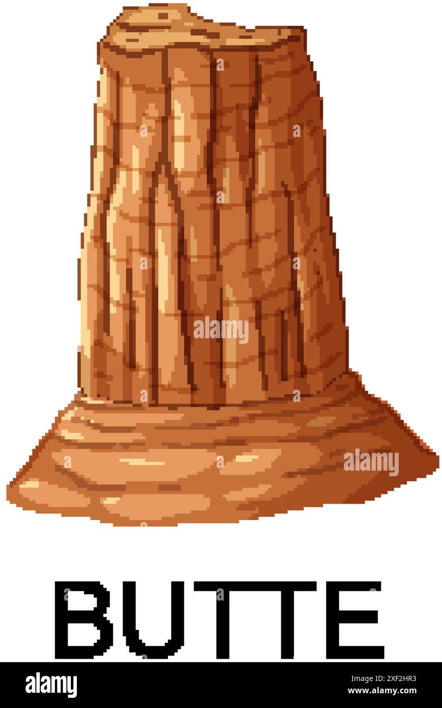 Scenery of the plateau Cut Out Stock Images & Pictures - Alamy