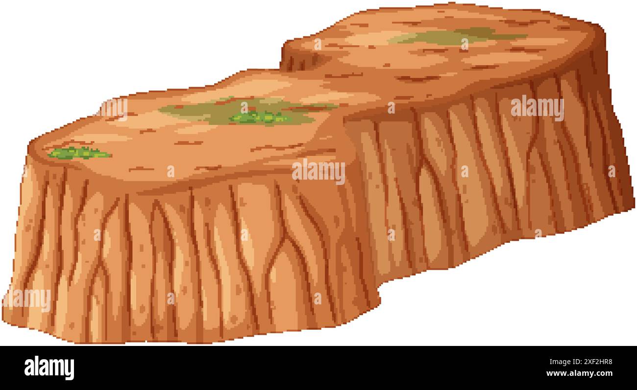 A detailed illustration of a desert plateau Stock Vector Image & Art ...