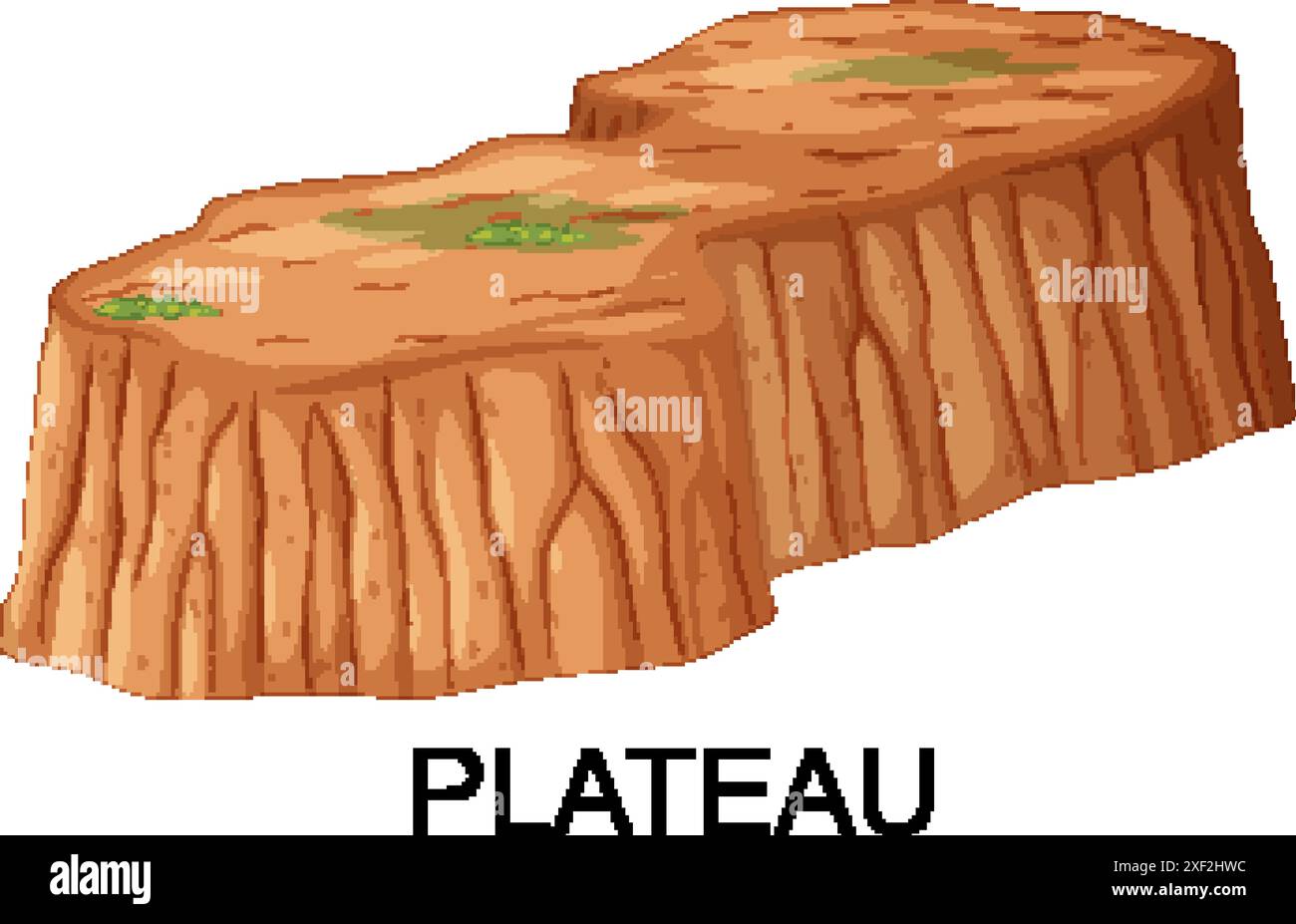 Highland vegetation Stock Vector Images - Alamy