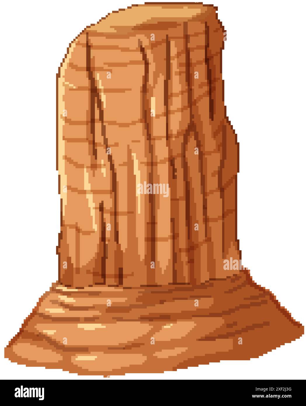 Desert landscape ancient rock Cut Out Stock Images & Pictures - Alamy