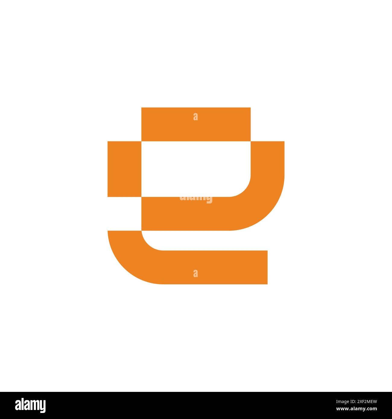 letter e motion lines abstract line logo vector Stock Vector Image ...