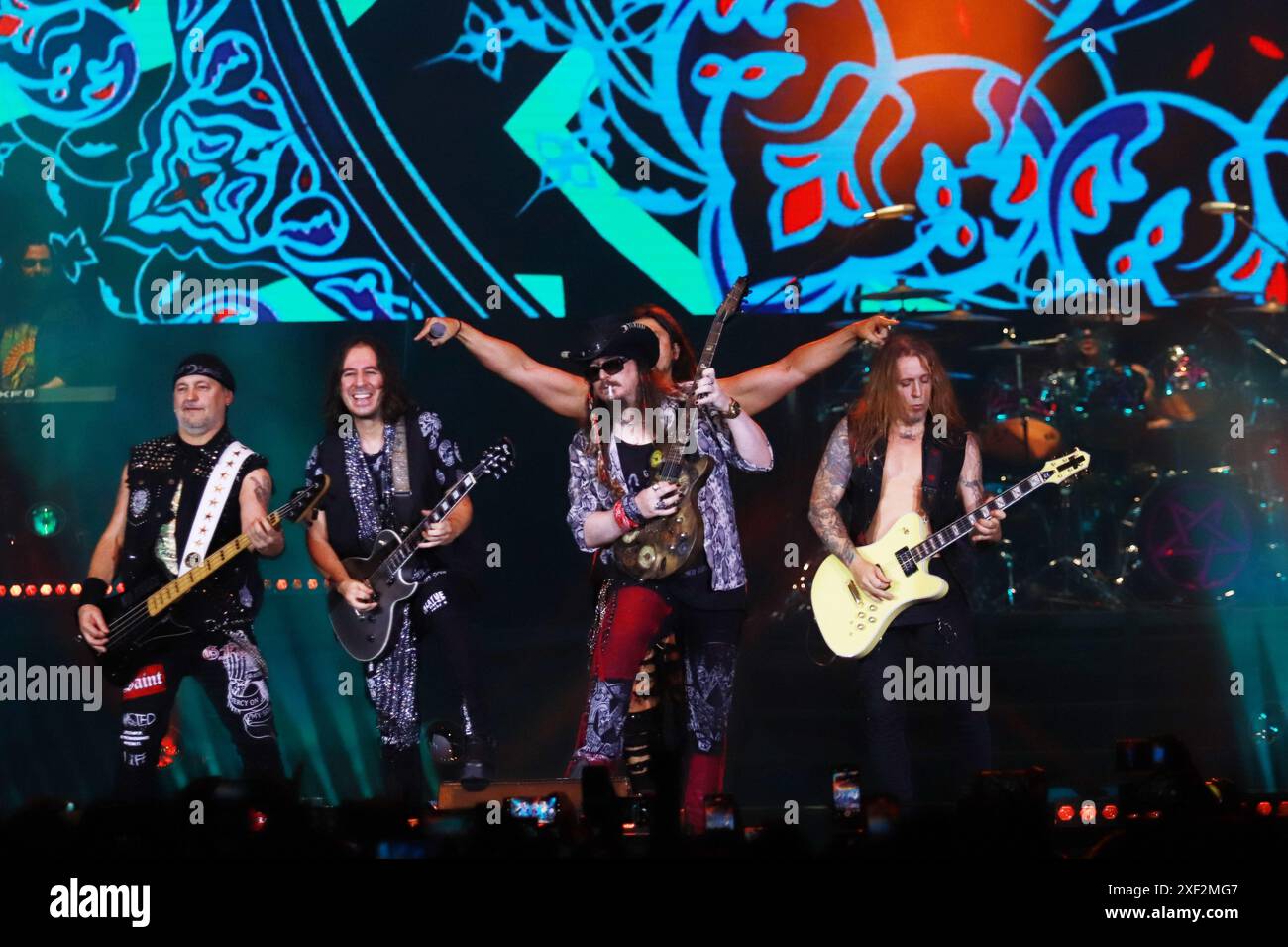 Mexico City, Mexico. 29th June, 2024. (l-R) Fernando Mainer, Jorge ...