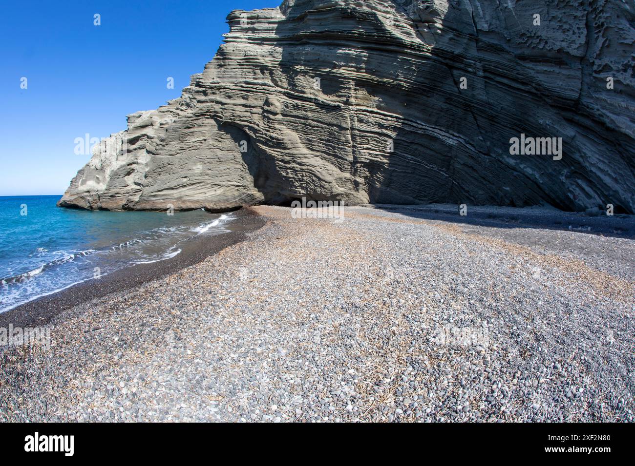 Cape Columbo Beach, Santorini, Cycladic Islands, Greece Stock Photo - Alamy
