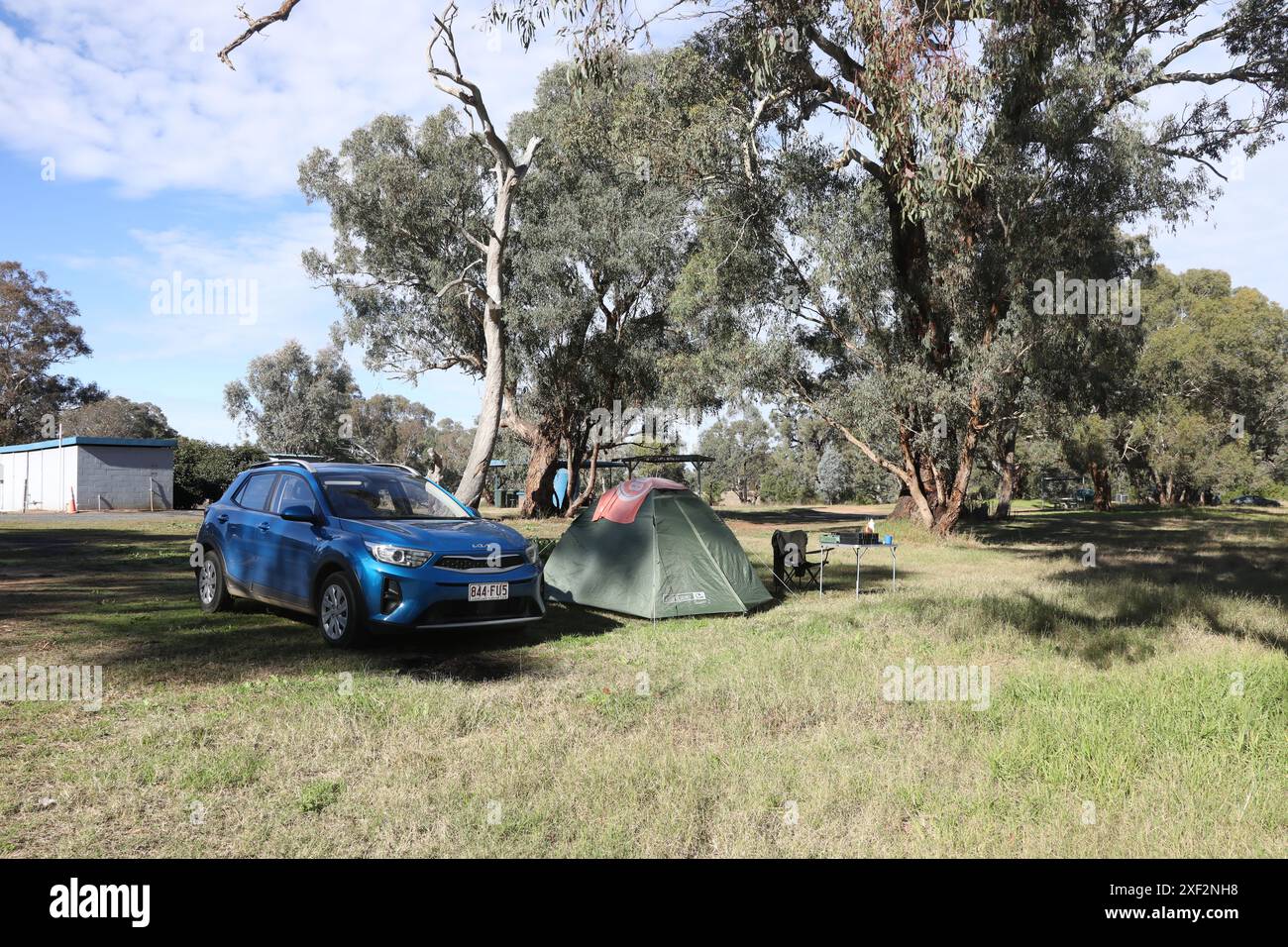 Mendooran Free Camp, aka Mendooran Rest Area, situated next to the ...
