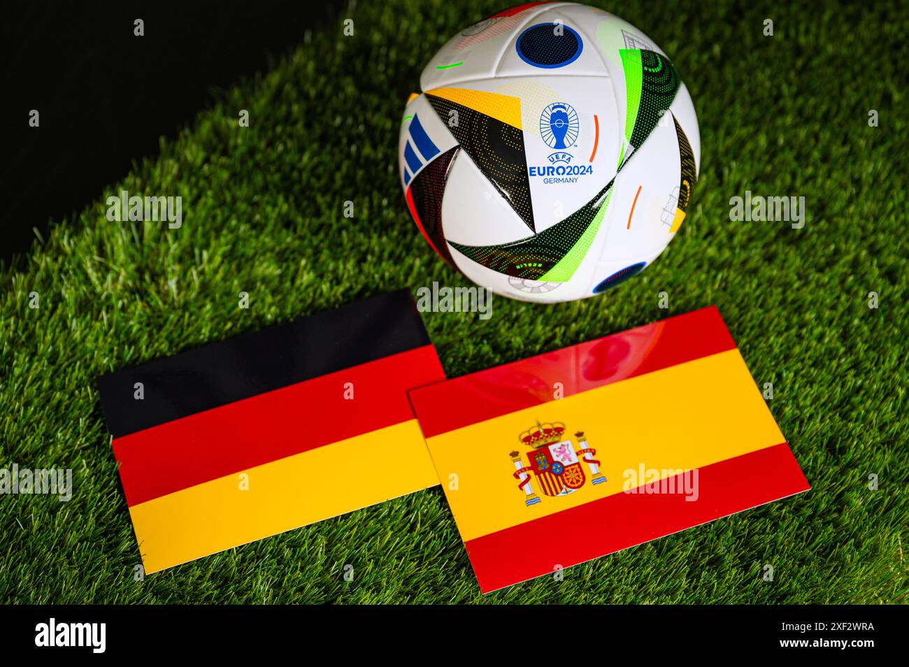 Spain vs germany euro 2024 stuttgart hi-res stock photography and ...