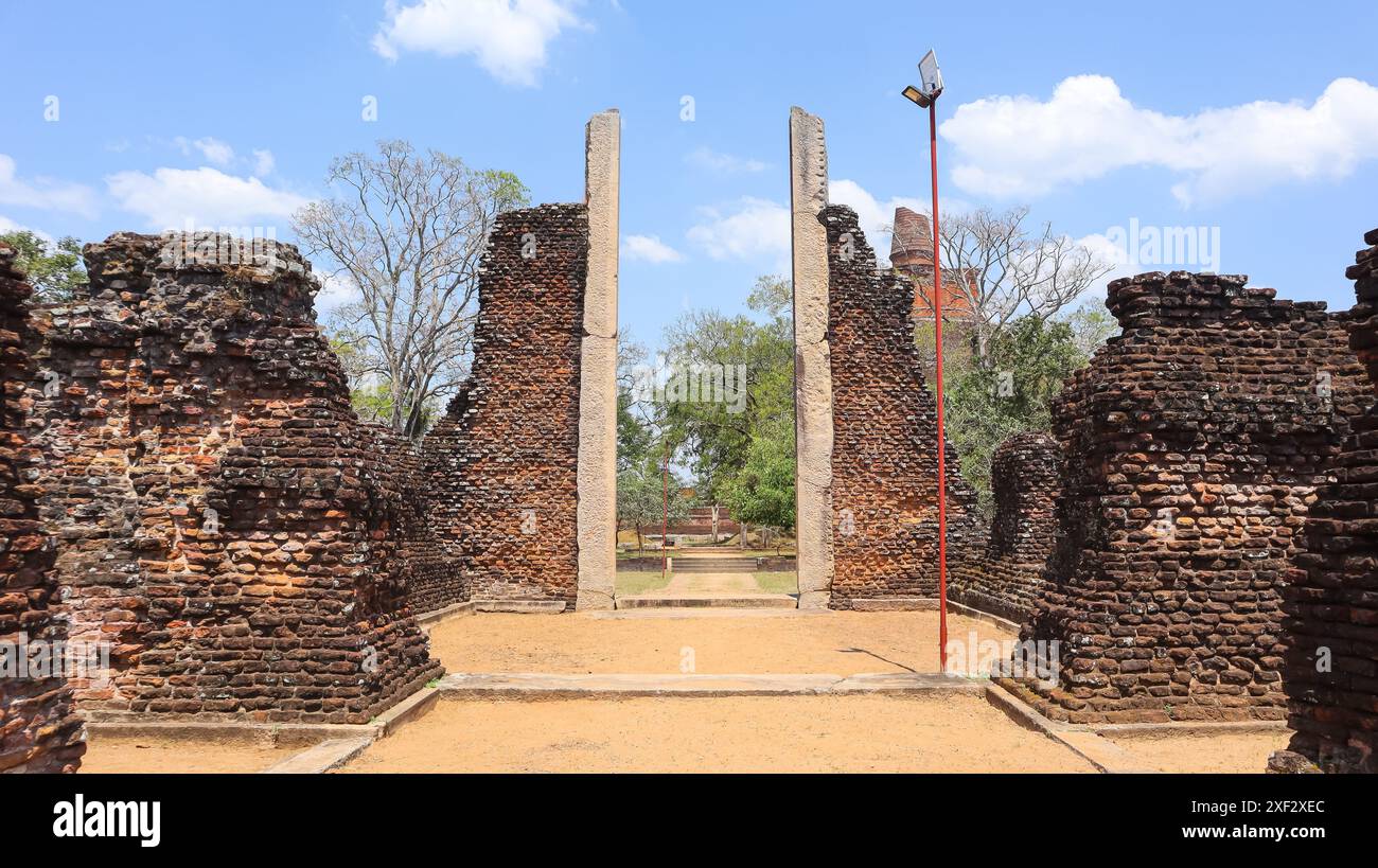 Ancient Ruin Image House of Jethawanaramaya Temple Complex, Built in ...