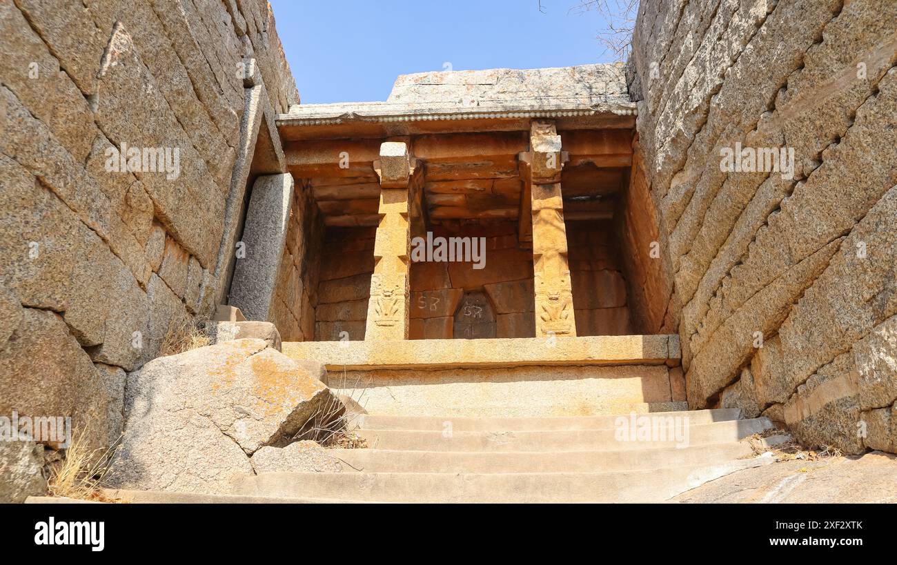 Entrance through the main campus of Gudibande Fort, Chikkaballapur ...