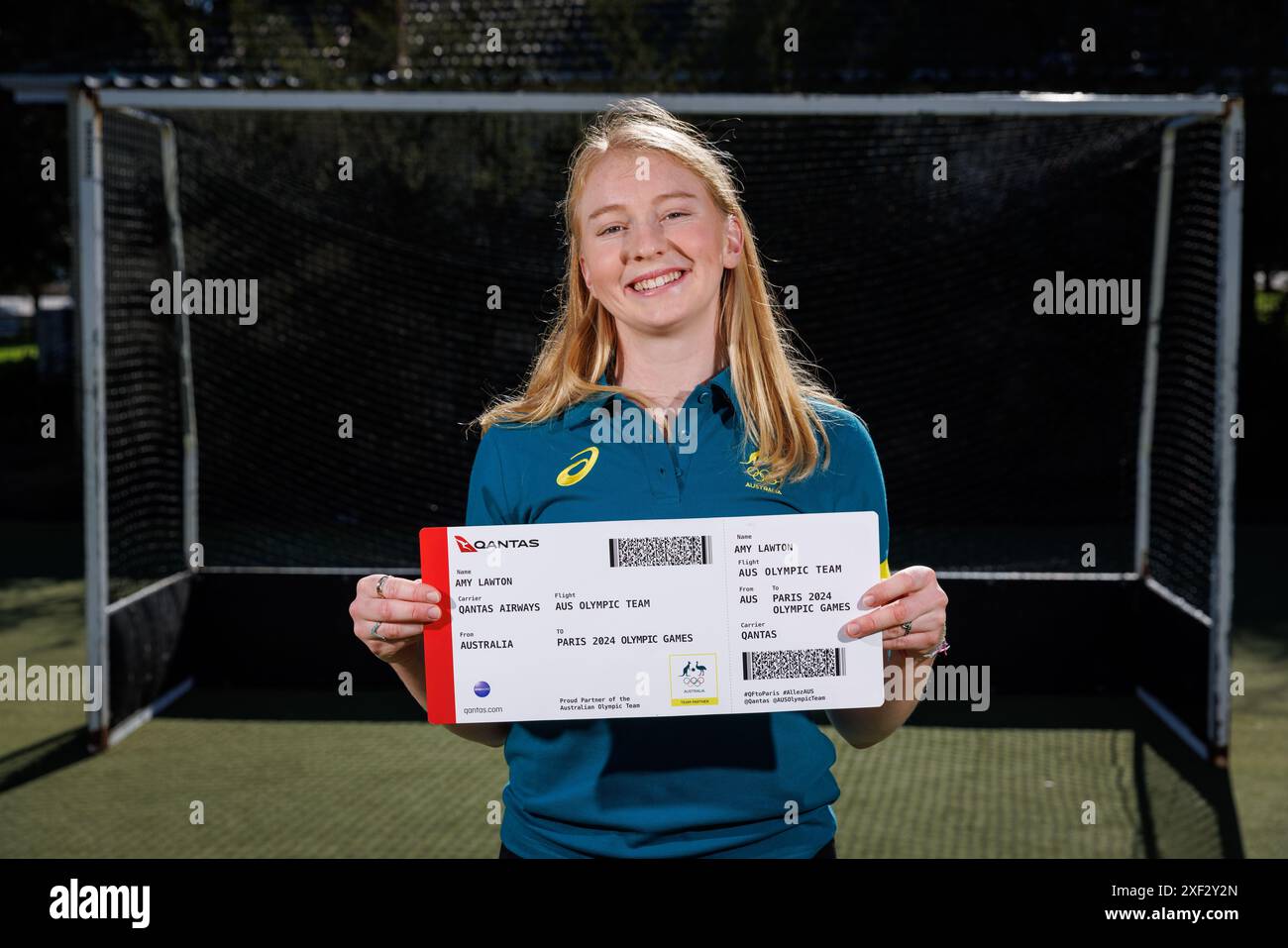 Perth, Australia. 01st July, 2024. Amy Lawton poses for a photograph ...