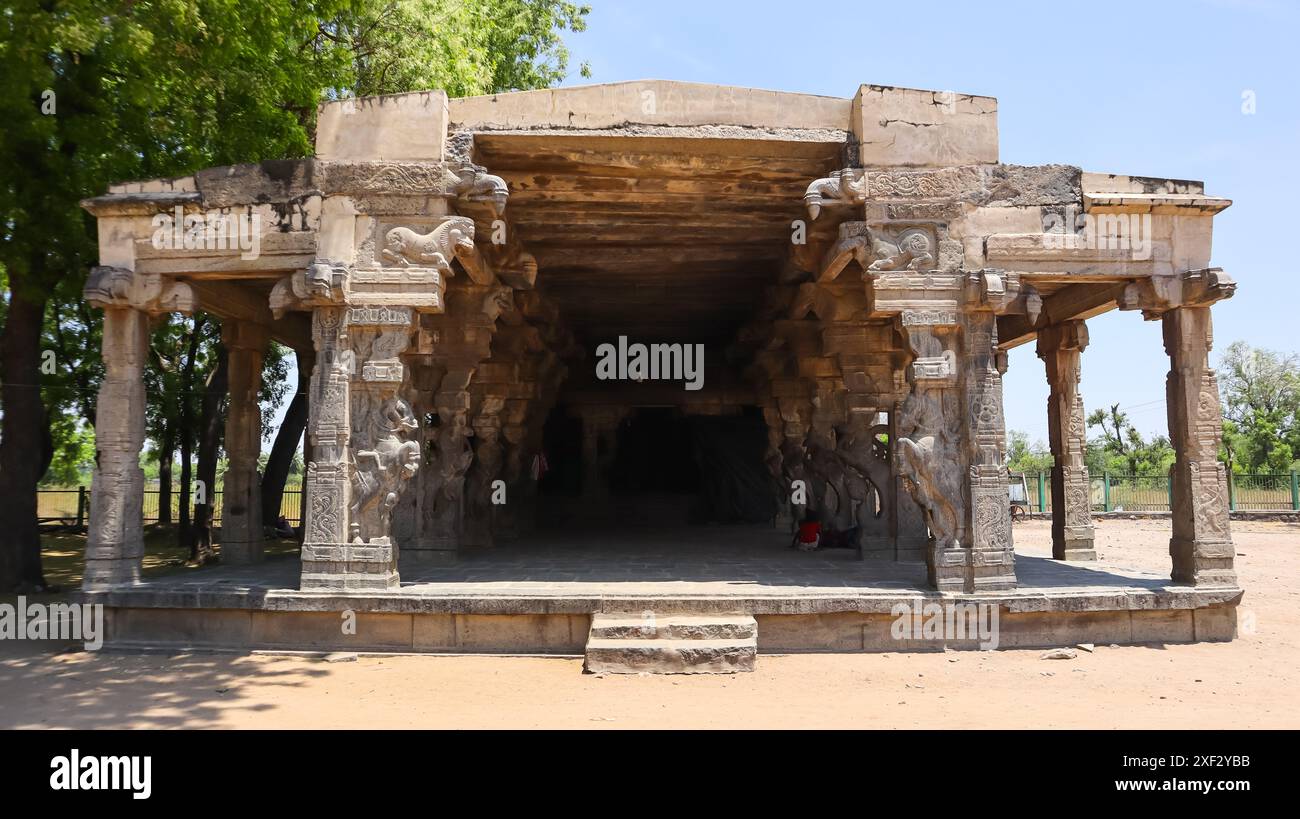 Beautifully carved pillars of the mandapa, Vimahav Maharaja Sri ...