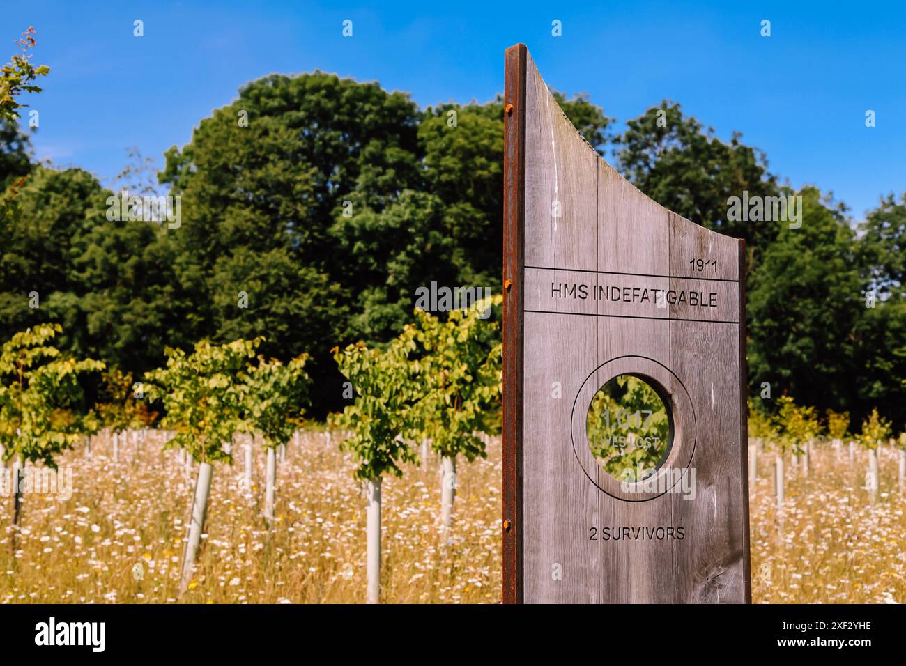 HMS Indefatigable, Andrew Lapthorn Oak Porthole markers, Battle of ...
