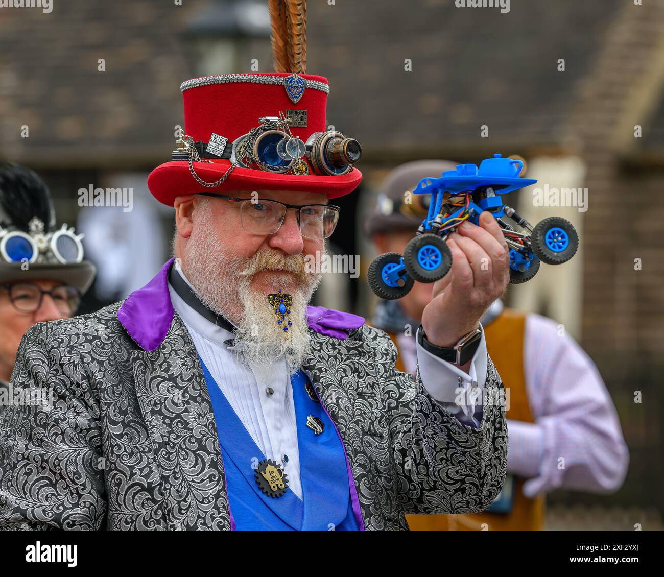 Steampunk at Blist Hill Victorian Town Stock Photo - Alamy