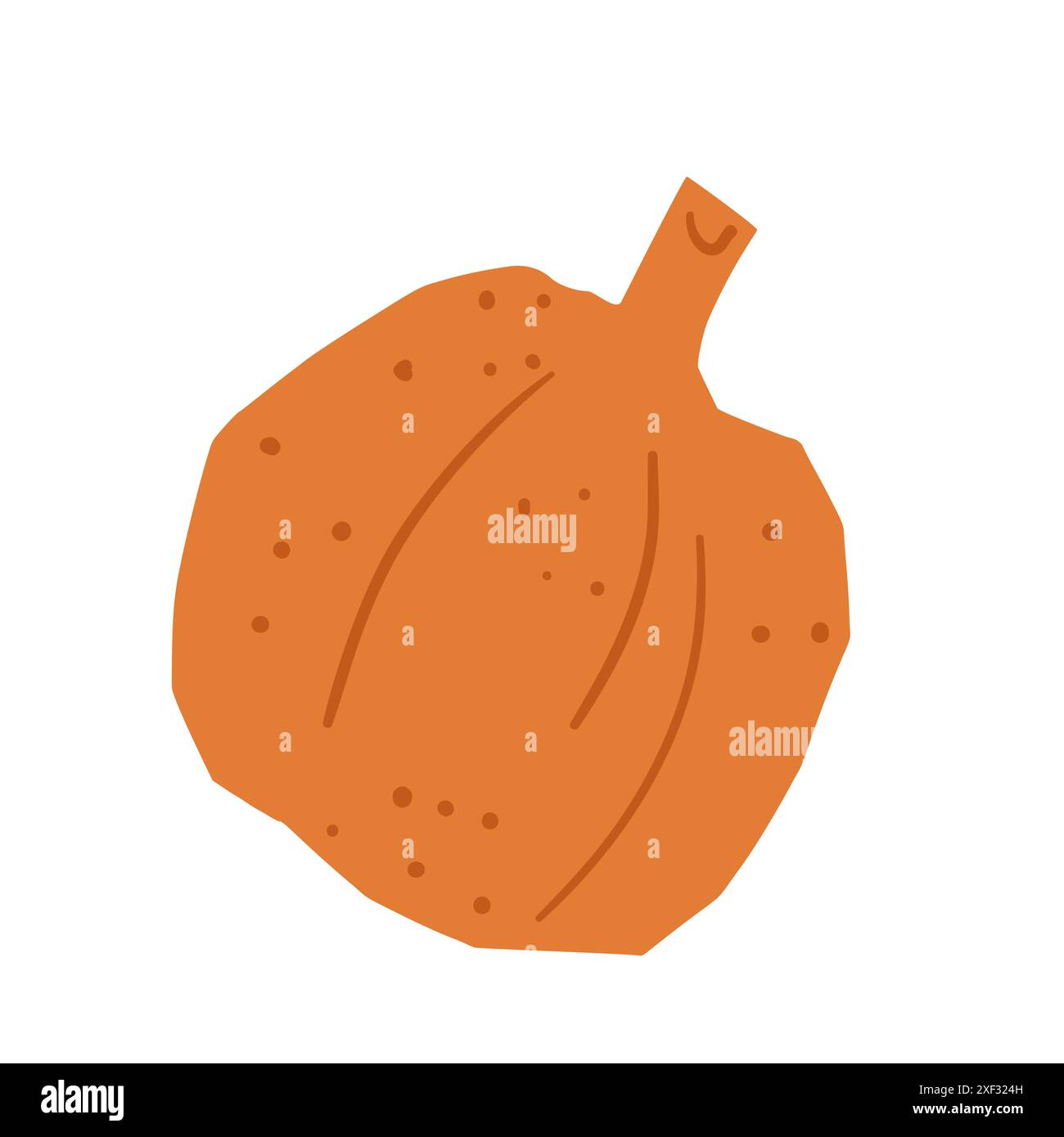 Pumpkin cut out paper autumn isolated on white background. Collage ...