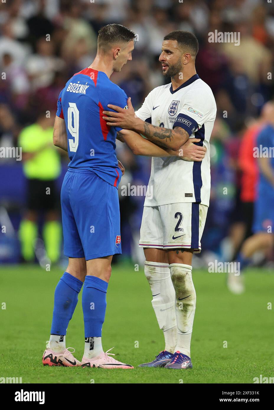 Gelsenkirchen, Germany, 30th June 2024. Robert Bozenik of Slovakia and ...